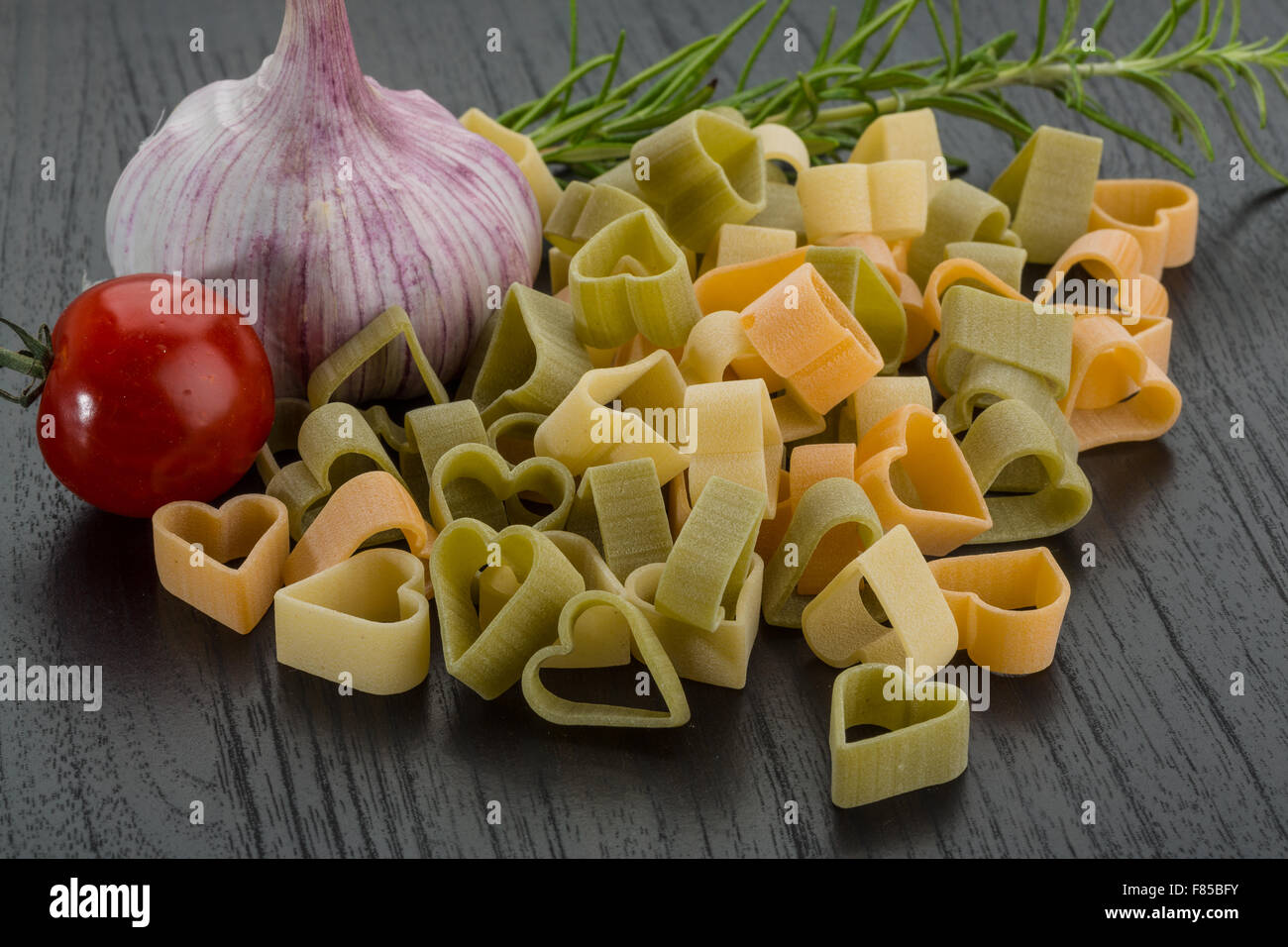 Color pasta - raw italian macaroni Stock Photo - Alamy