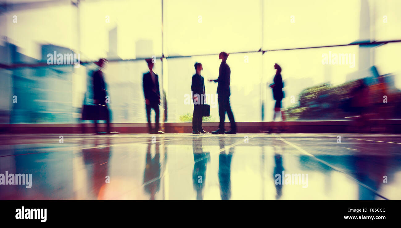 Business People Communication Office Corporate Work Concept Stock Photo ...