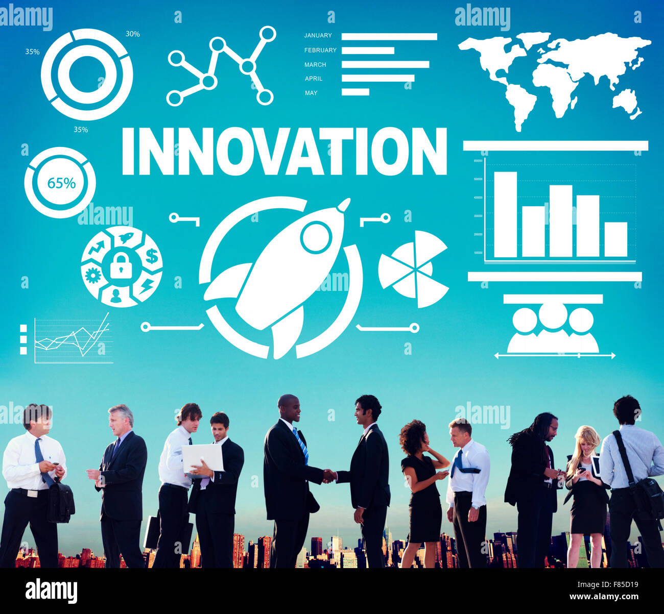 Innovation idea hi-res stock photography and images - Alamy