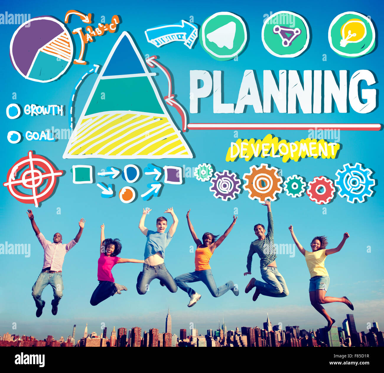 Planning Plan Strategy Growth Development Concept Stock Photo - Alamy