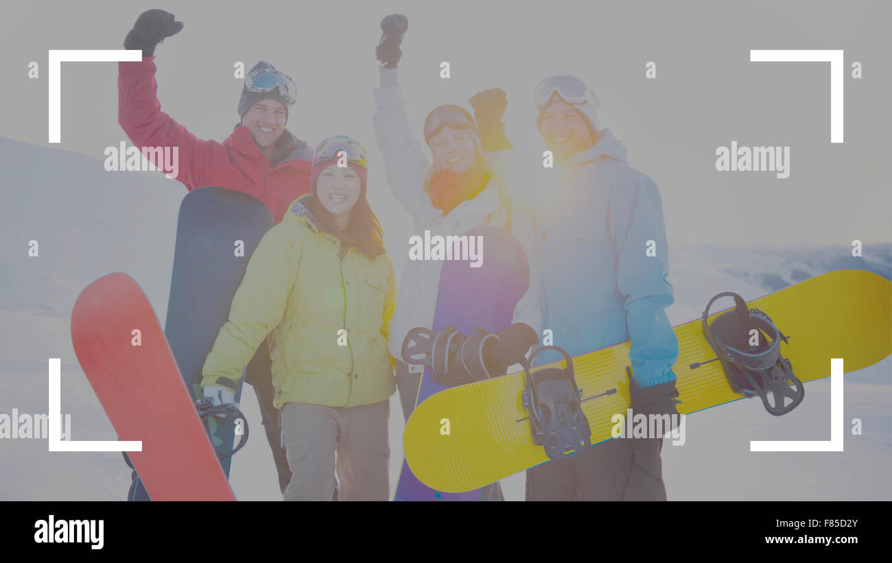 Camera Focus Frame Border Copy Space Concept Stock Photo - Alamy