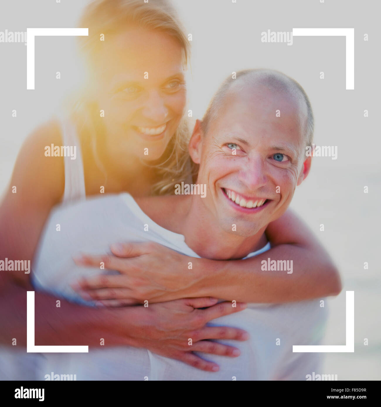Camera Focus Frame Border Copy Space Concept Stock Photo - Alamy