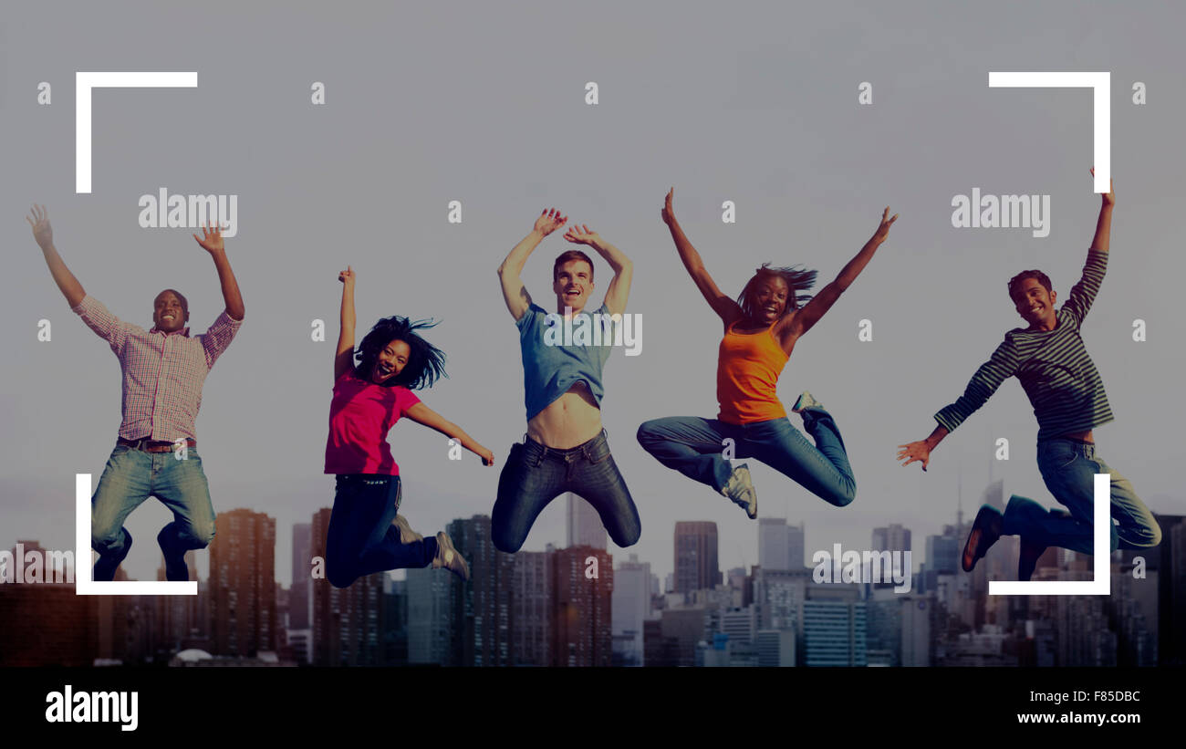 Camera Focus Frame Border Copy Space Concept Stock Photo - Alamy