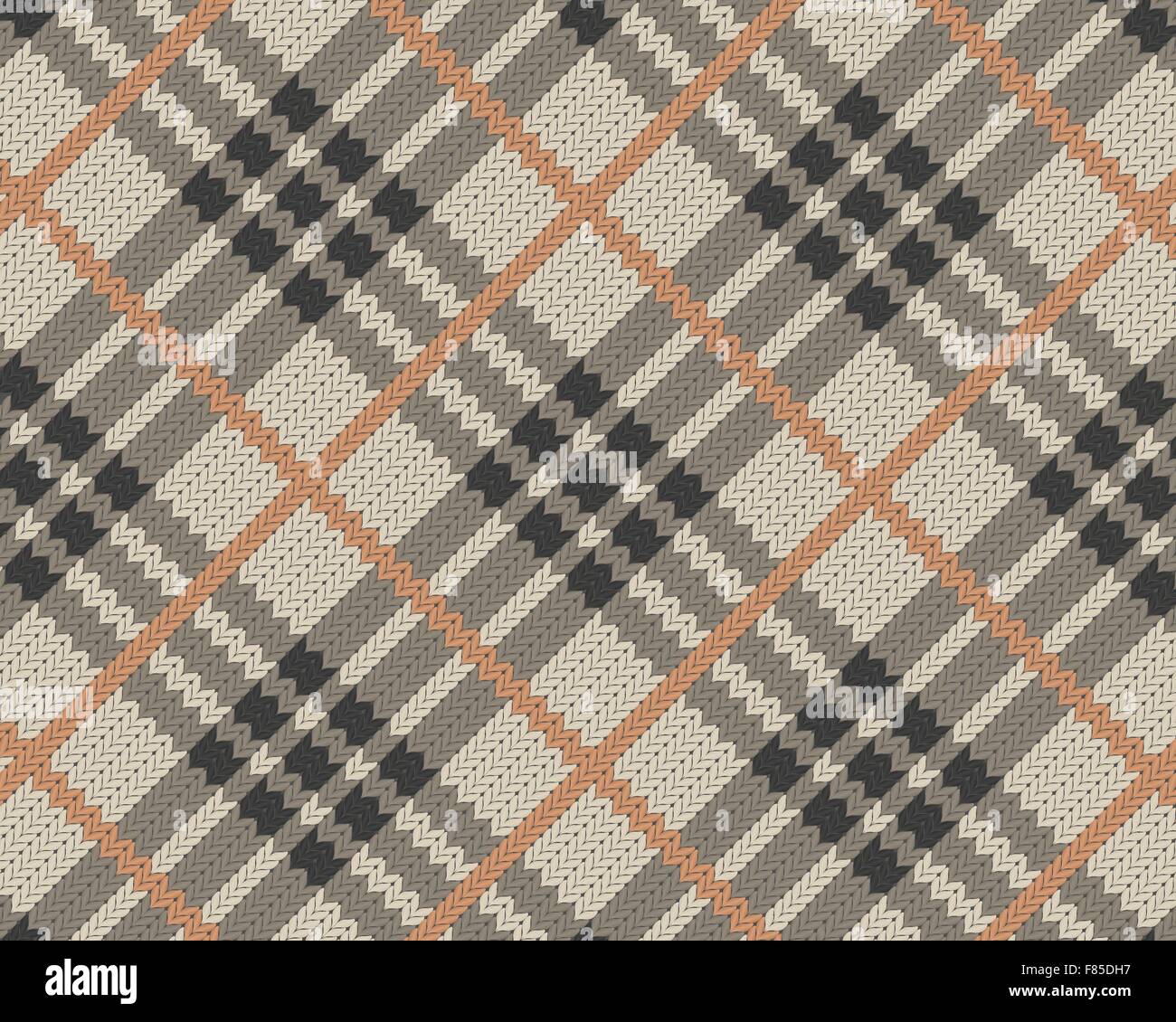 Seamless fabric pattern background. Vector illustration Stock Vector ...