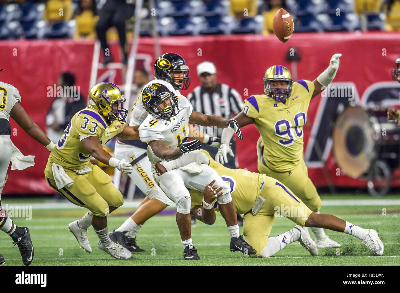 December 5, 2015 - Grambling State Tigers wide receiver Martez Carter ...
