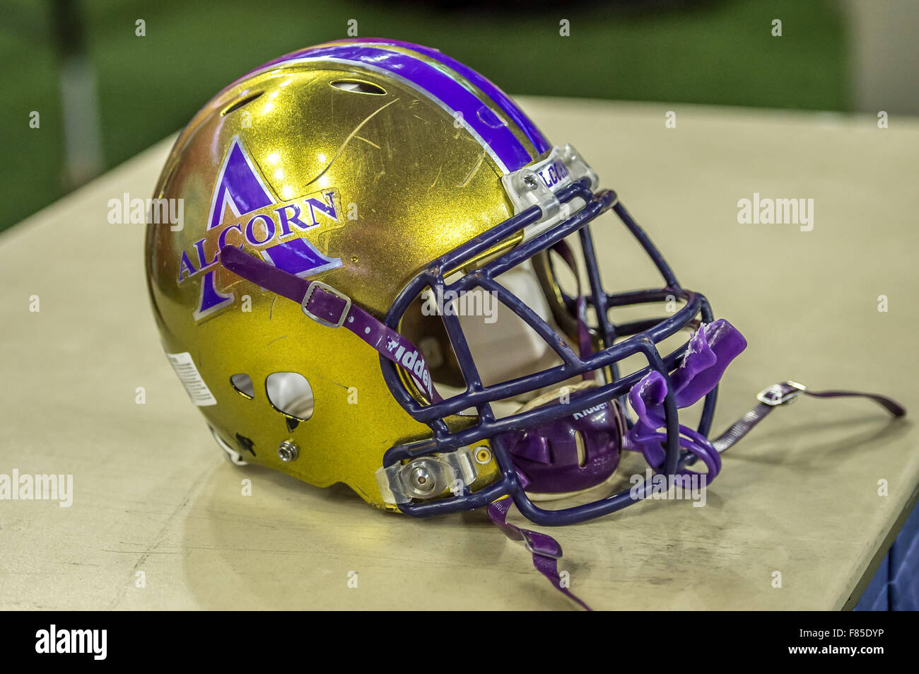 December 5, 2015 - Alcorn State helmet during an NCAA conference ...