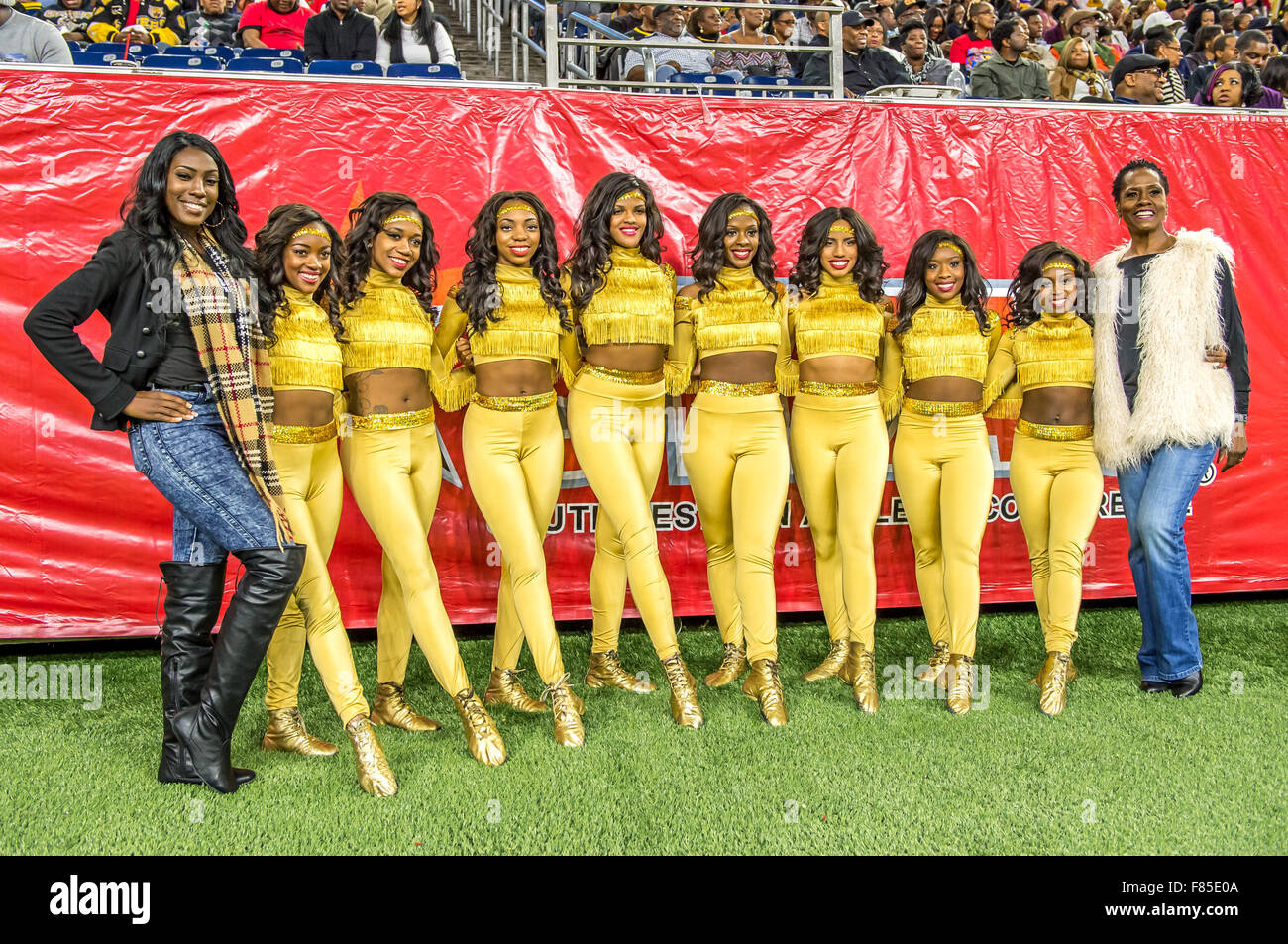 December 5, 2015 - Grambling State majorettes during an NCAA conference ...