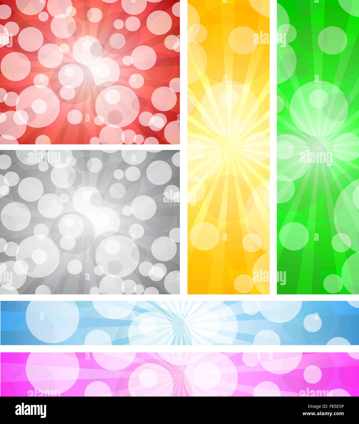 Banner with bokeh hi-res stock photography and images - Alamy