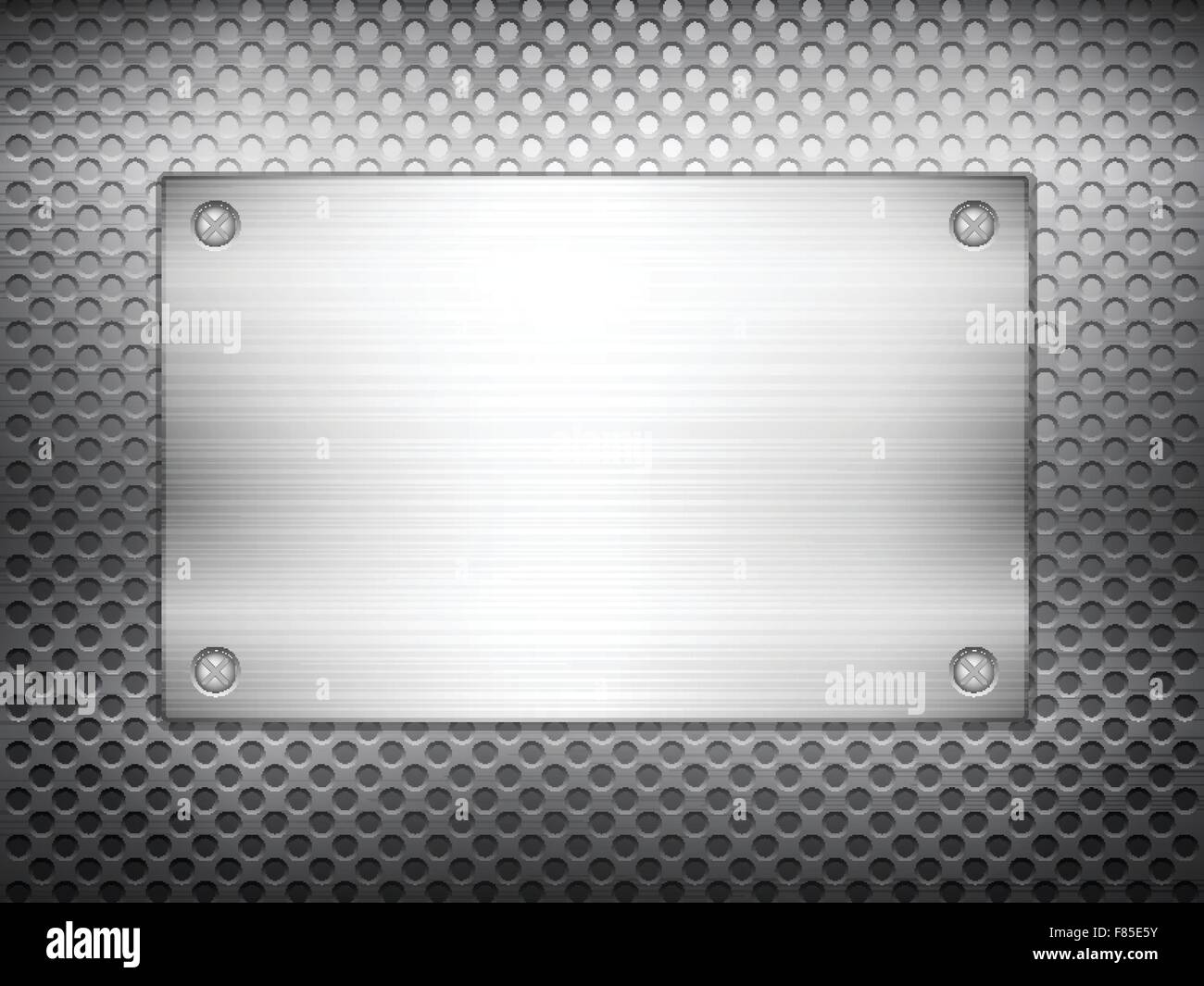 Pattern of metal texture background. Vector illustration Stock Vector ...