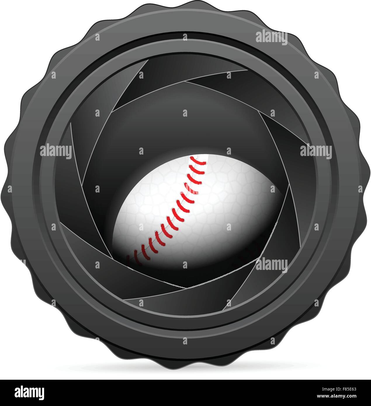 Baseball ball vector vectors hi-res stock photography and images - Alamy