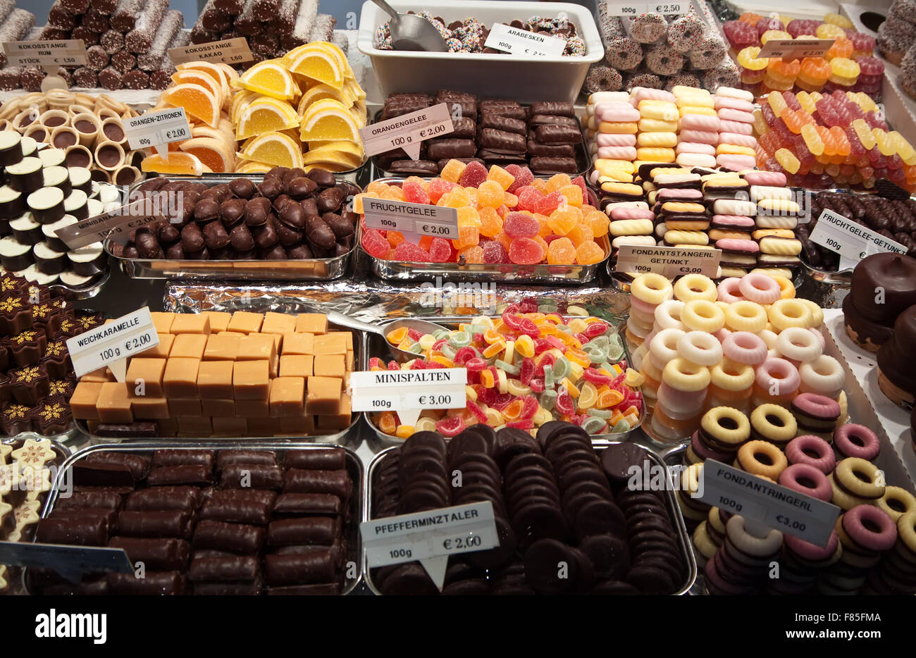 Wafer assortment hi-res stock photography and images - Alamy