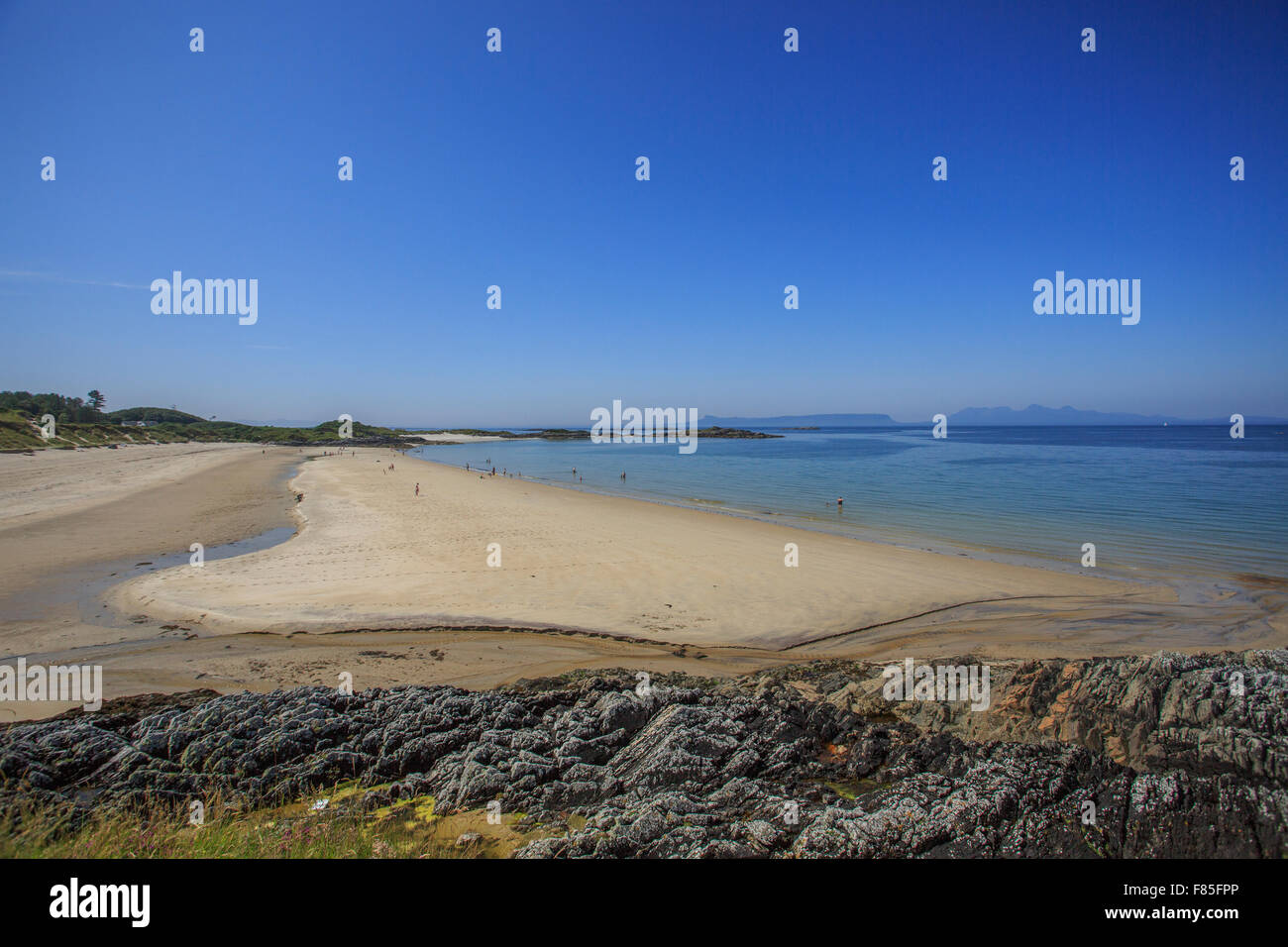 Camusdarach Beach, Scotland Stock Photo - Alamy