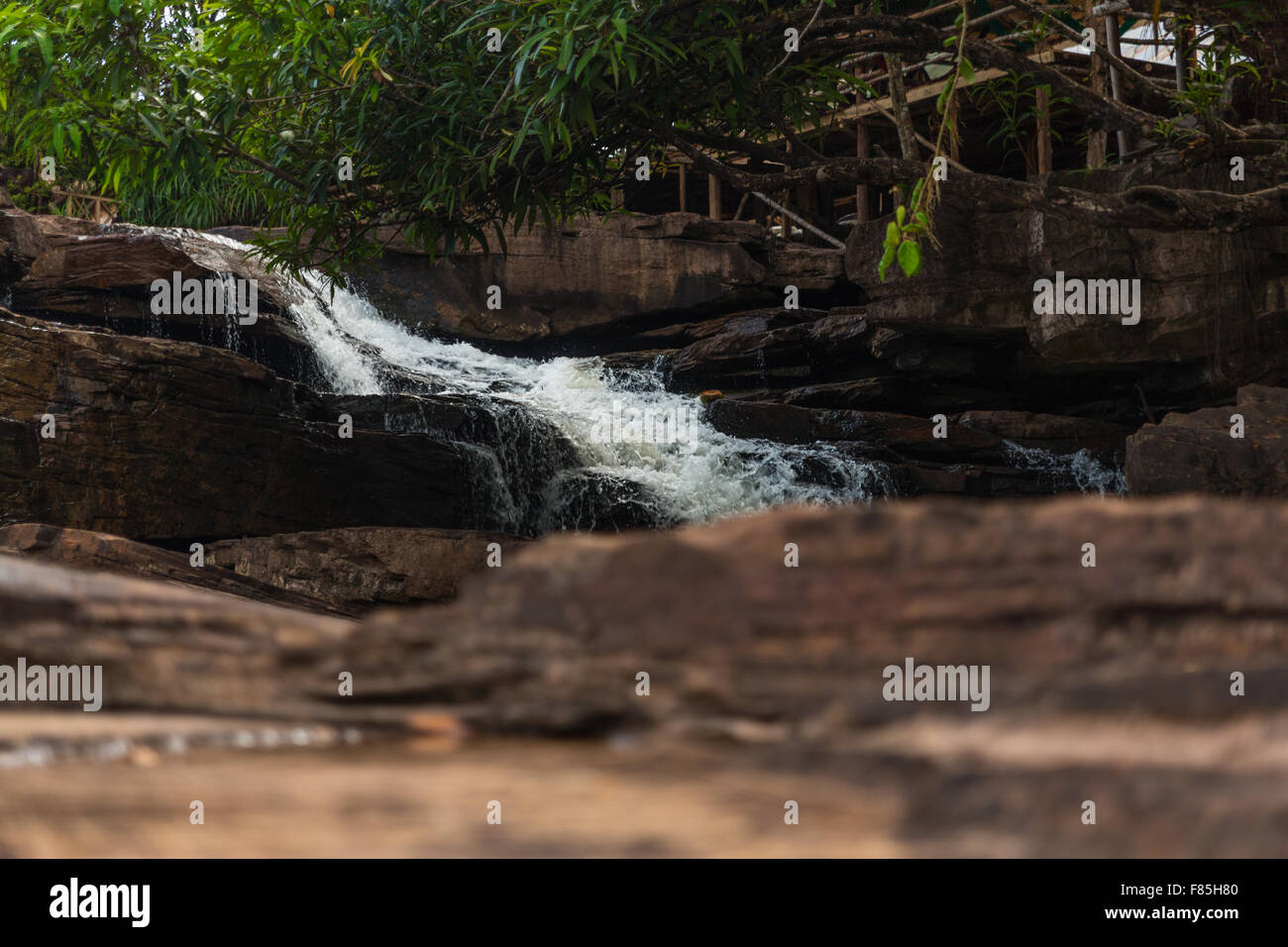 Waterfall in Cambodia Stock Photo - Alamy