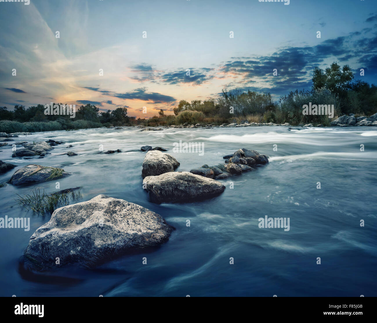 Slippery stones bridge hi-res stock photography and images - Alamy