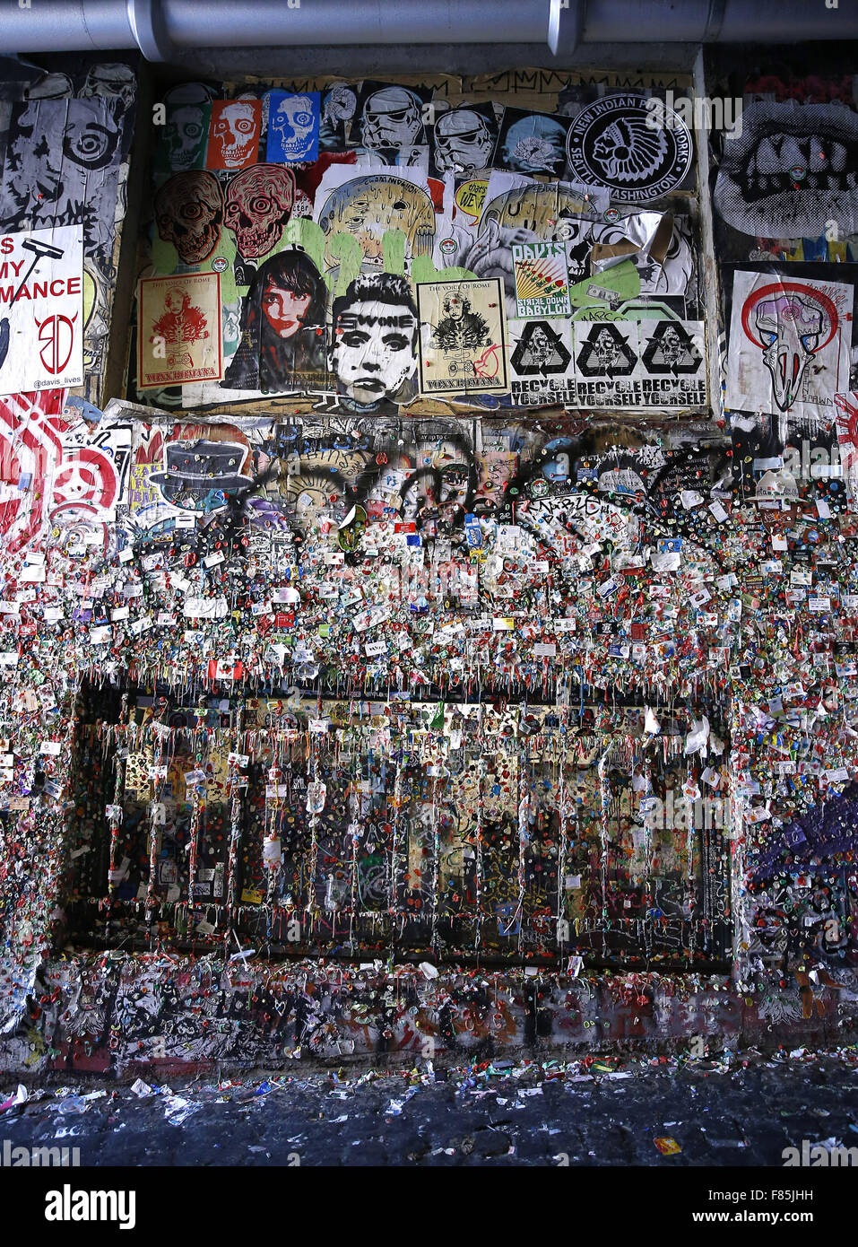 The gum wall at Seattle's Pike Place Market is scheduled for it's first ...
