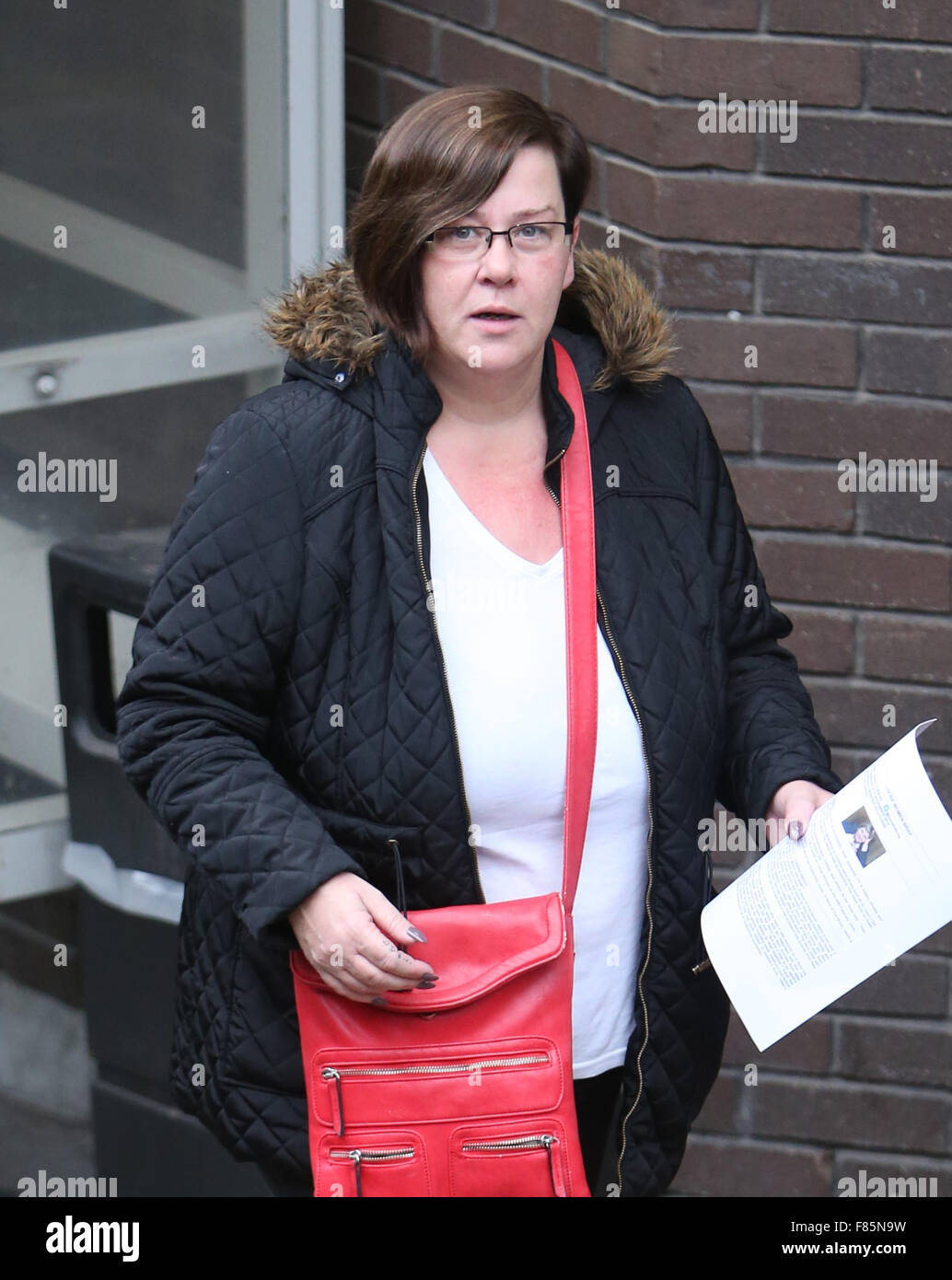 White Dee outside ITV Studios Featuring: White Dee Where: London ...