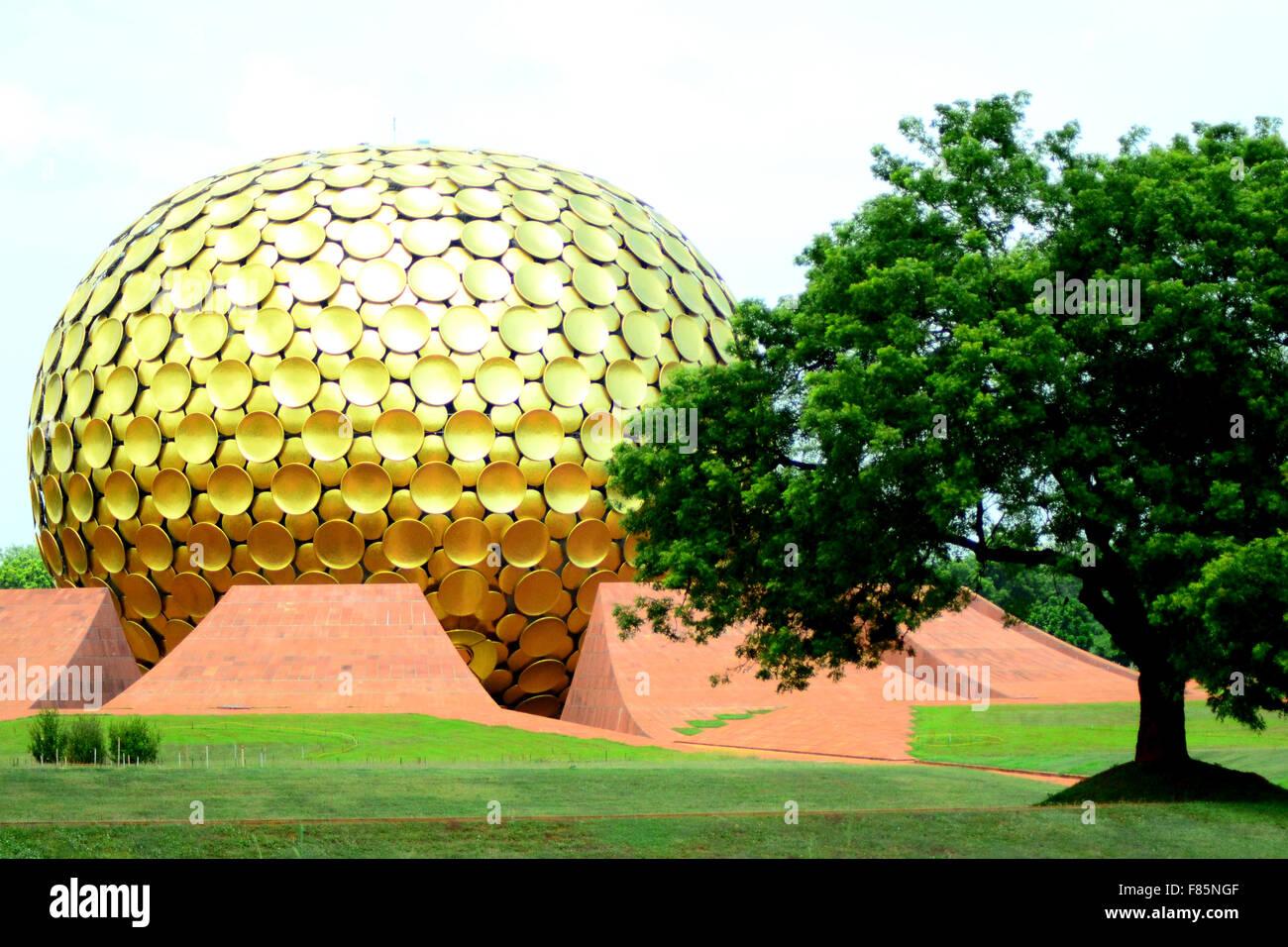Auroville hi-res stock photography and images - Alamy
