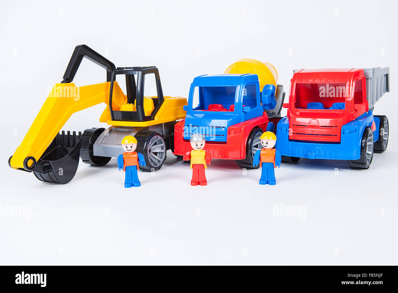 Miniature model construction workers hi-res stock photography and ...