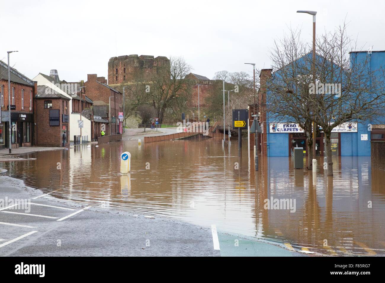 Carlisle united flooding hi-res stock photography and images - Alamy