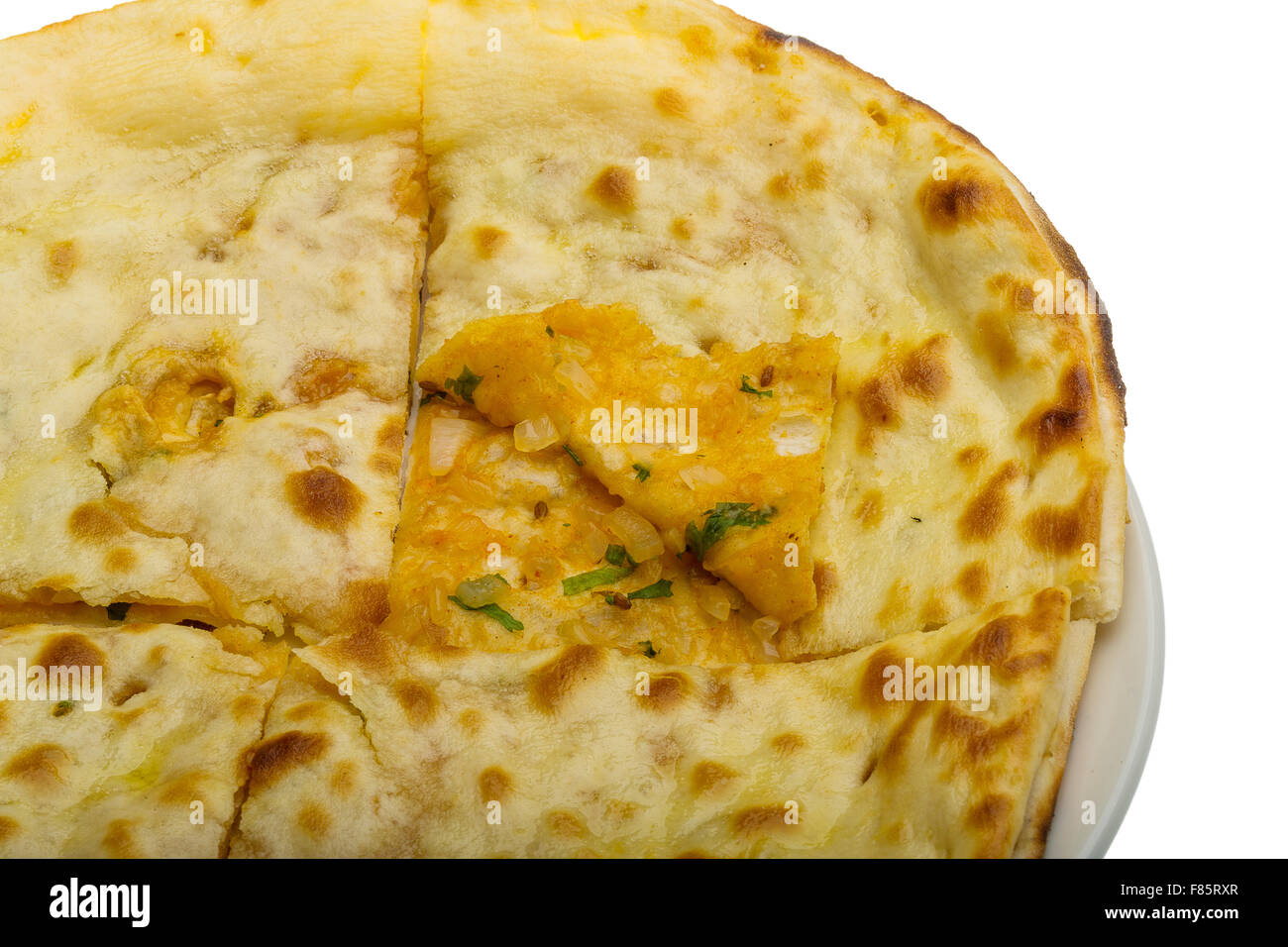 Alu Naan - traditional indian bread Stock Photo - Alamy