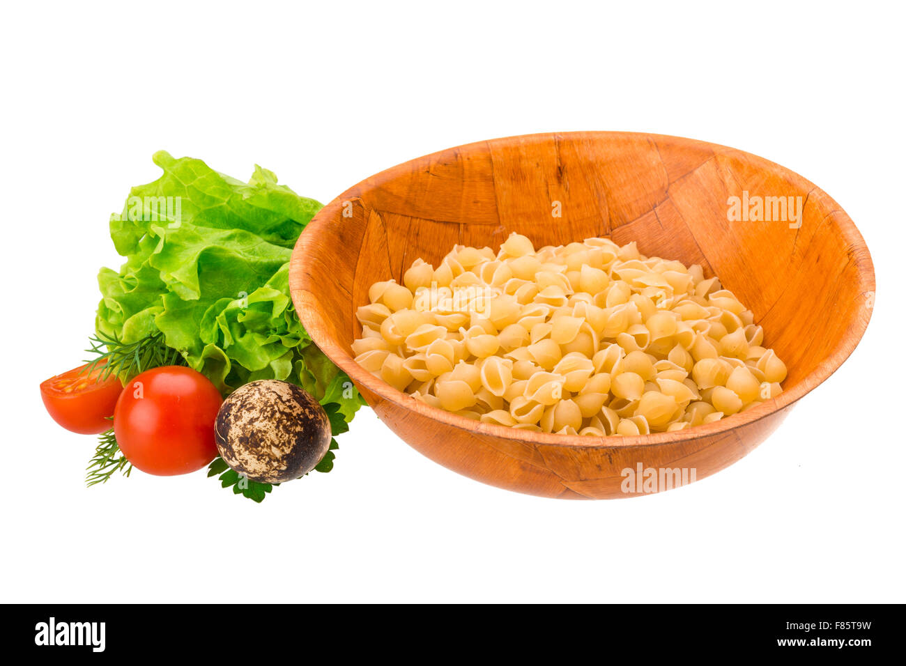 Raw pasta - macaroni Stock Photo - Alamy