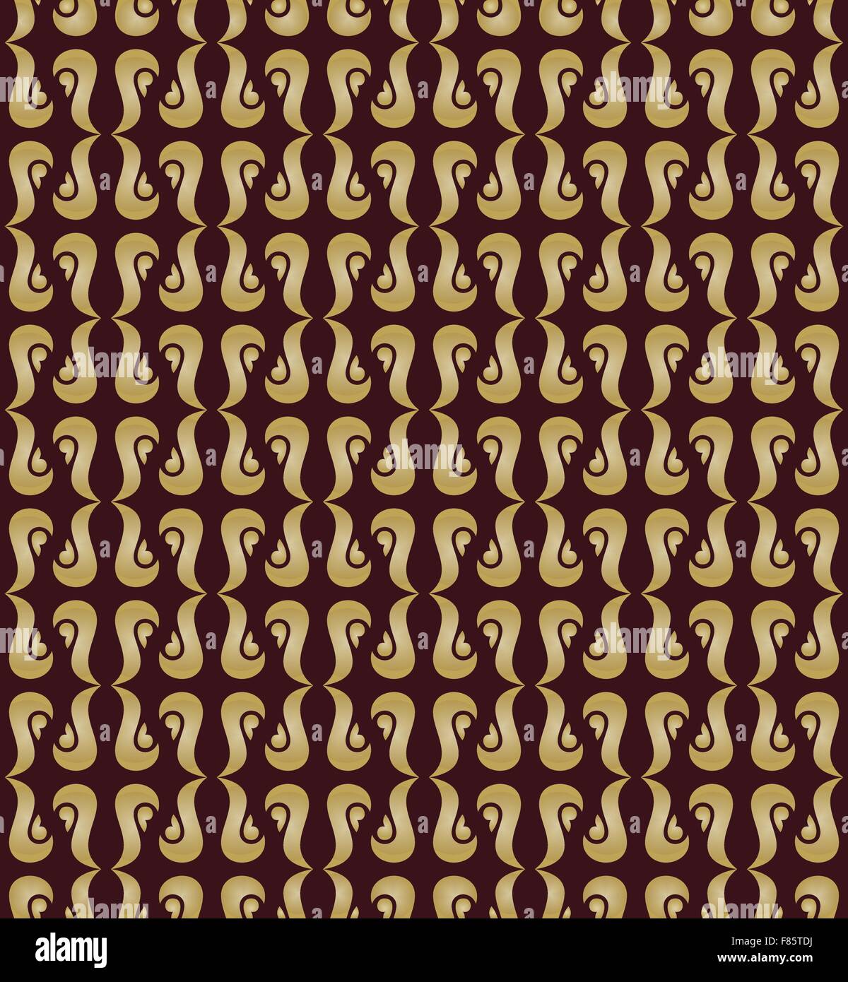 Geometric seamless wavy pattern Stock Vector Images - Alamy