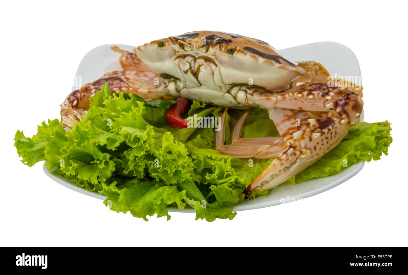 Raw red crab - ready for cooking Stock Photo - Alamy