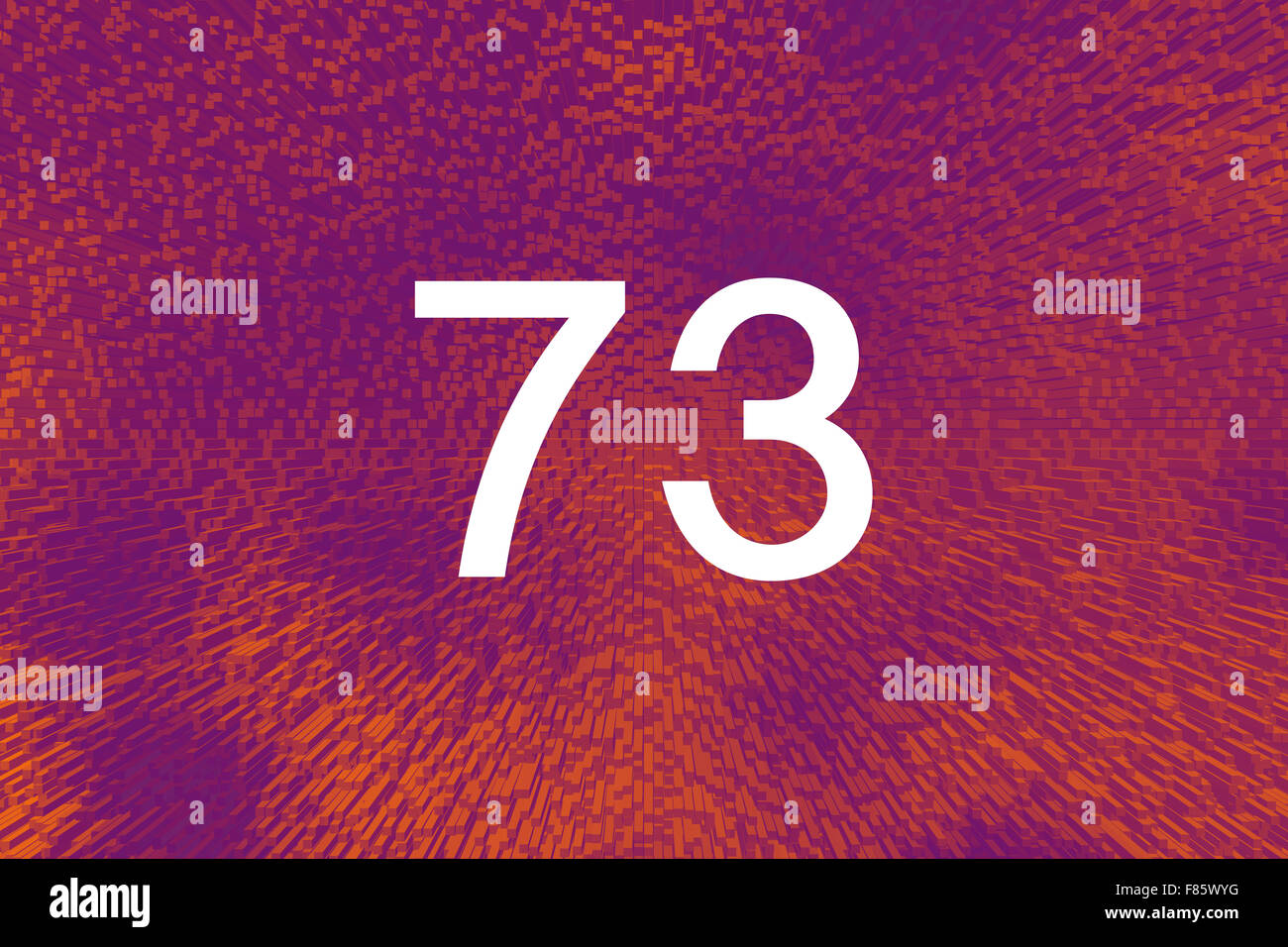 number seventy three Stock Photo - Alamy