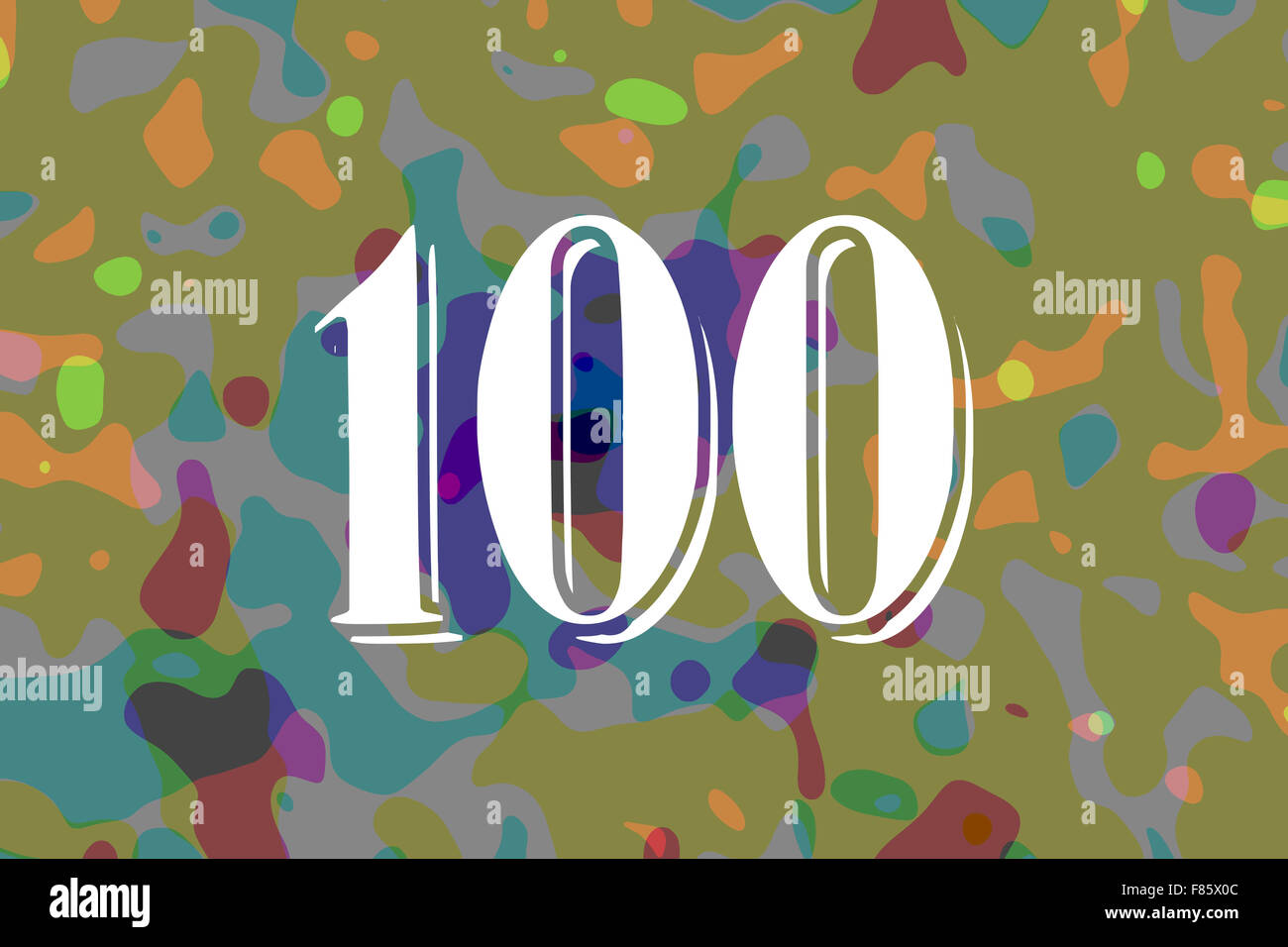 number one hundred Stock Photo - Alamy