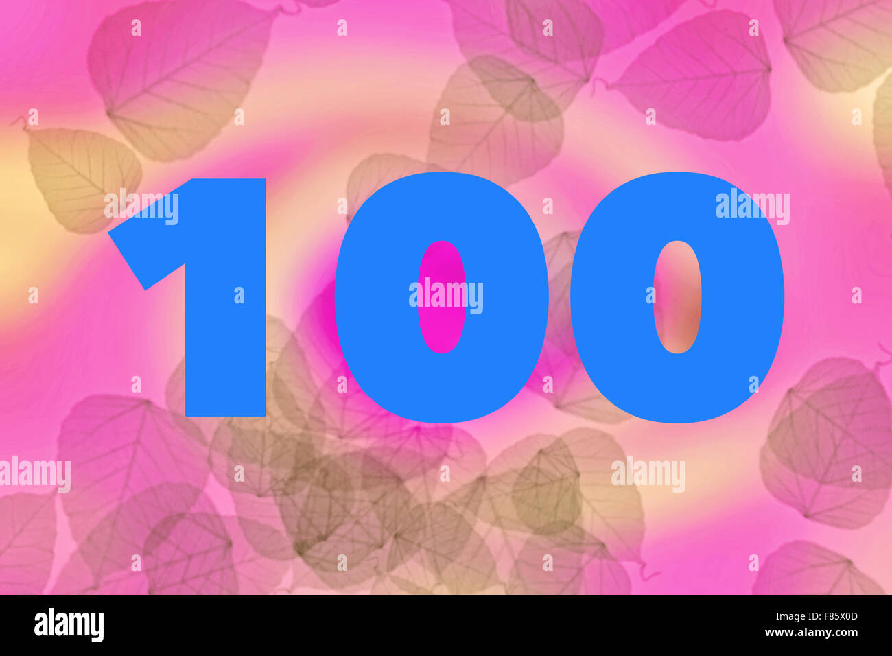 number one hundred Stock Photo - Alamy