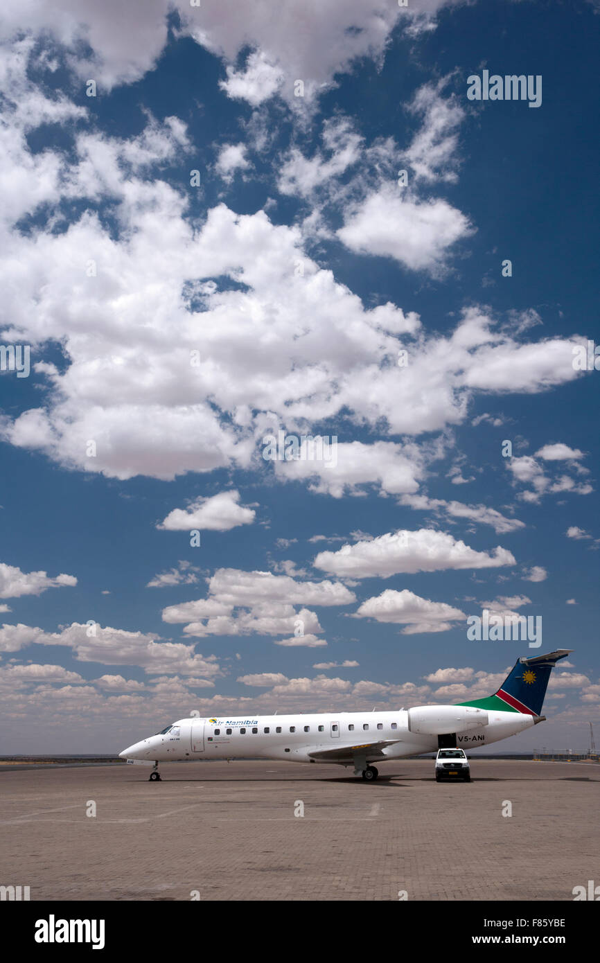 Air Namibia Embraer ERJ 135 Aircraft - Windhoek Airport, Namibia ...