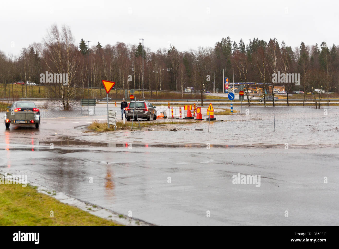 High water level floods access hi-res stock photography and images - Alamy