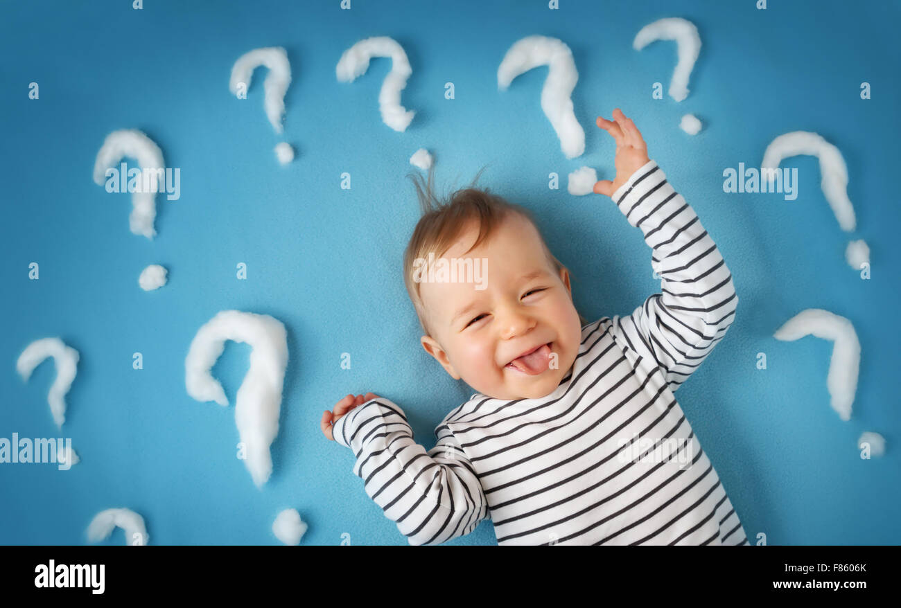 little boy with lots of question marks Stock Photo - Alamy little boy with lots of question marks Stock Photo - Alamy