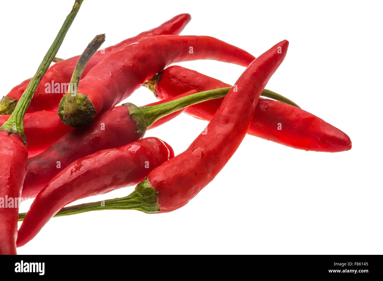Red hot Chili pepper heap Stock Photo - Alamy
