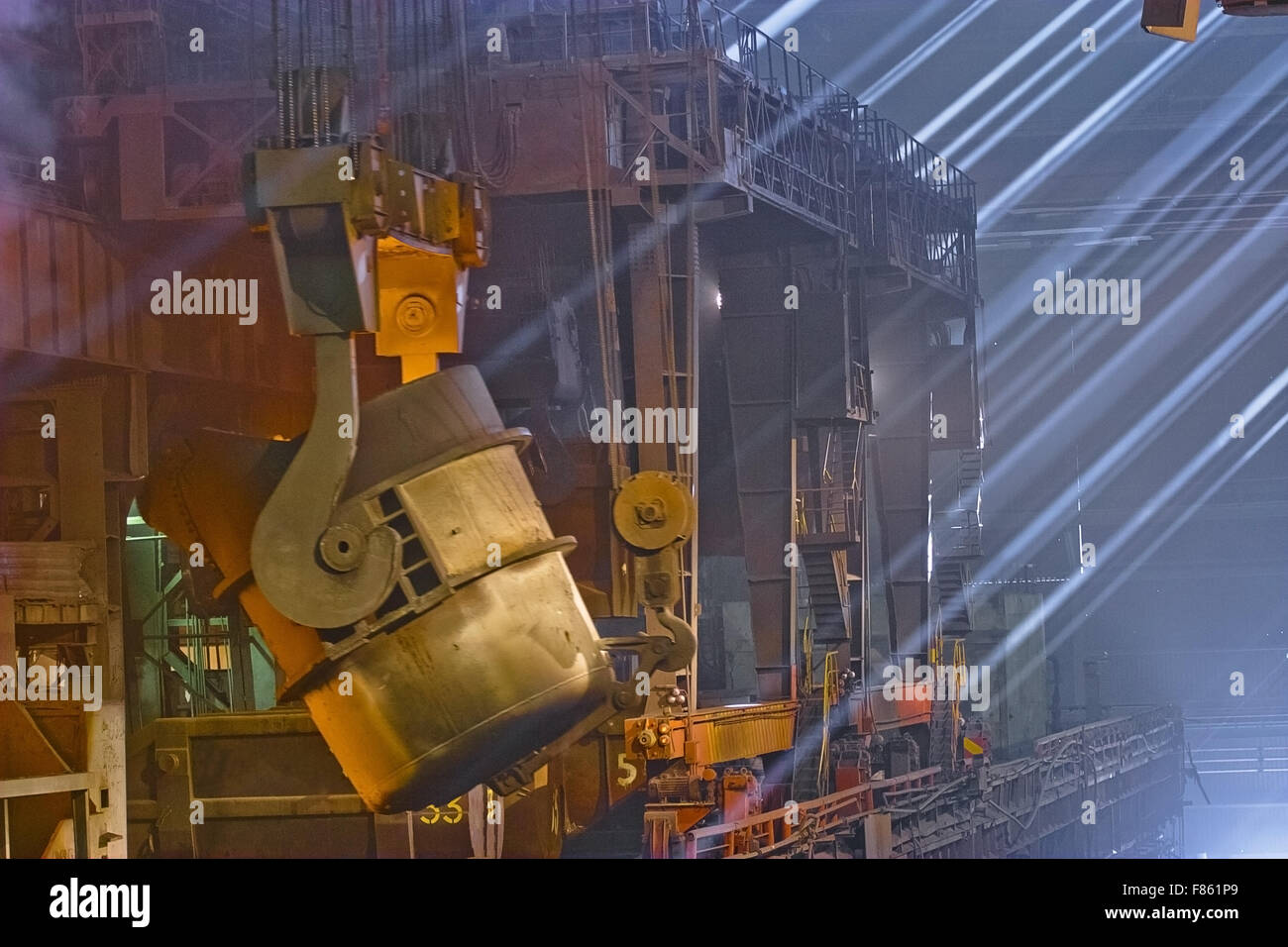 Metal smelting unit hi-res stock photography and images - Alamy