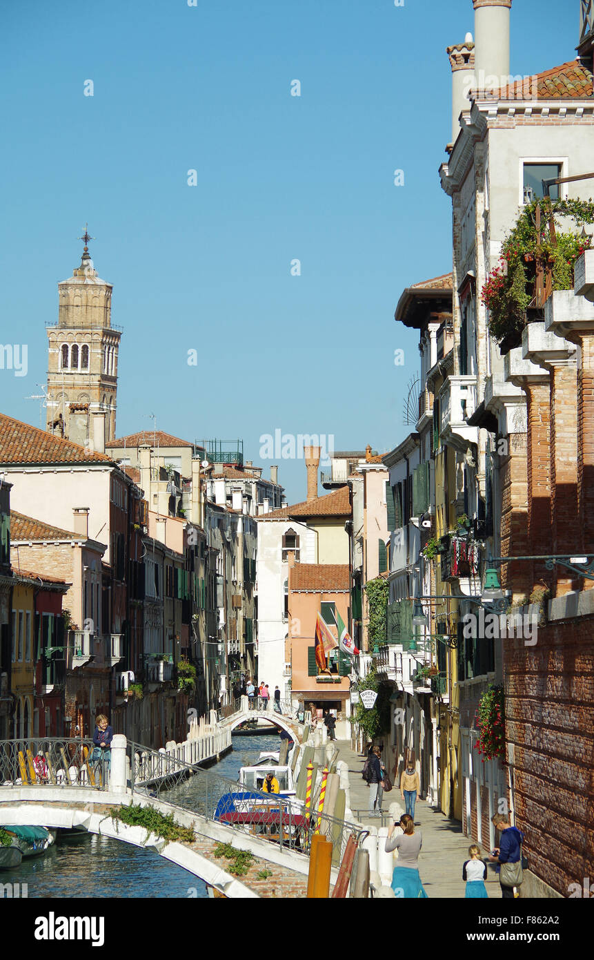 Venice, Italy, Rio de la Fornace Stock Photo - Alamy