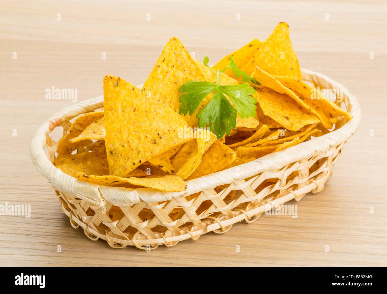 Mexican Nachos in the bowl Stock Photo - Alamy