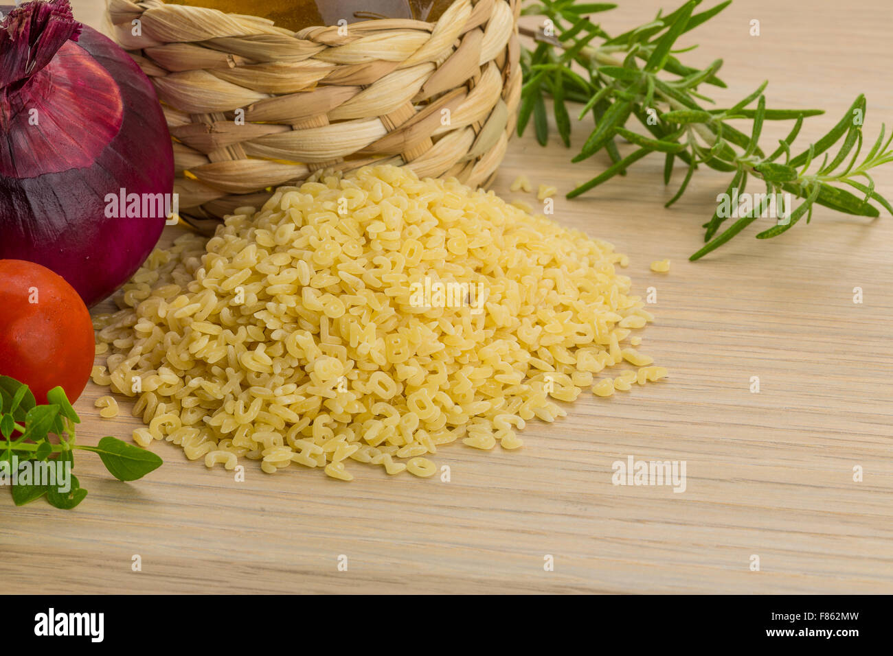 Kids italian paste - ready for cooking Stock Photo - Alamy