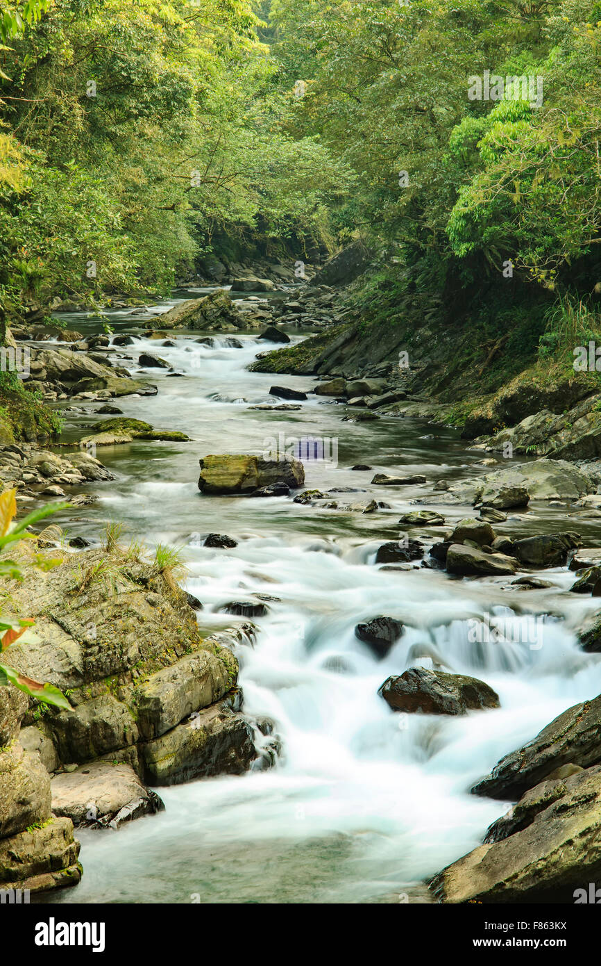The beautiful river on north of Taiwan barrel river Stock Photo - Alamy