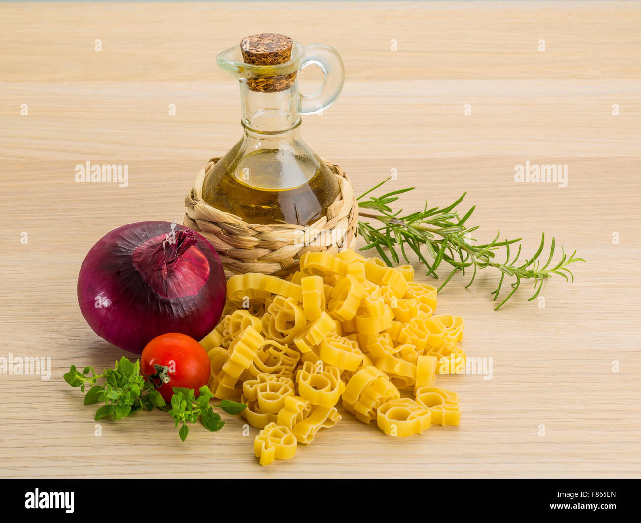 Kids italian paste - ready for cooking Stock Photo - Alamy