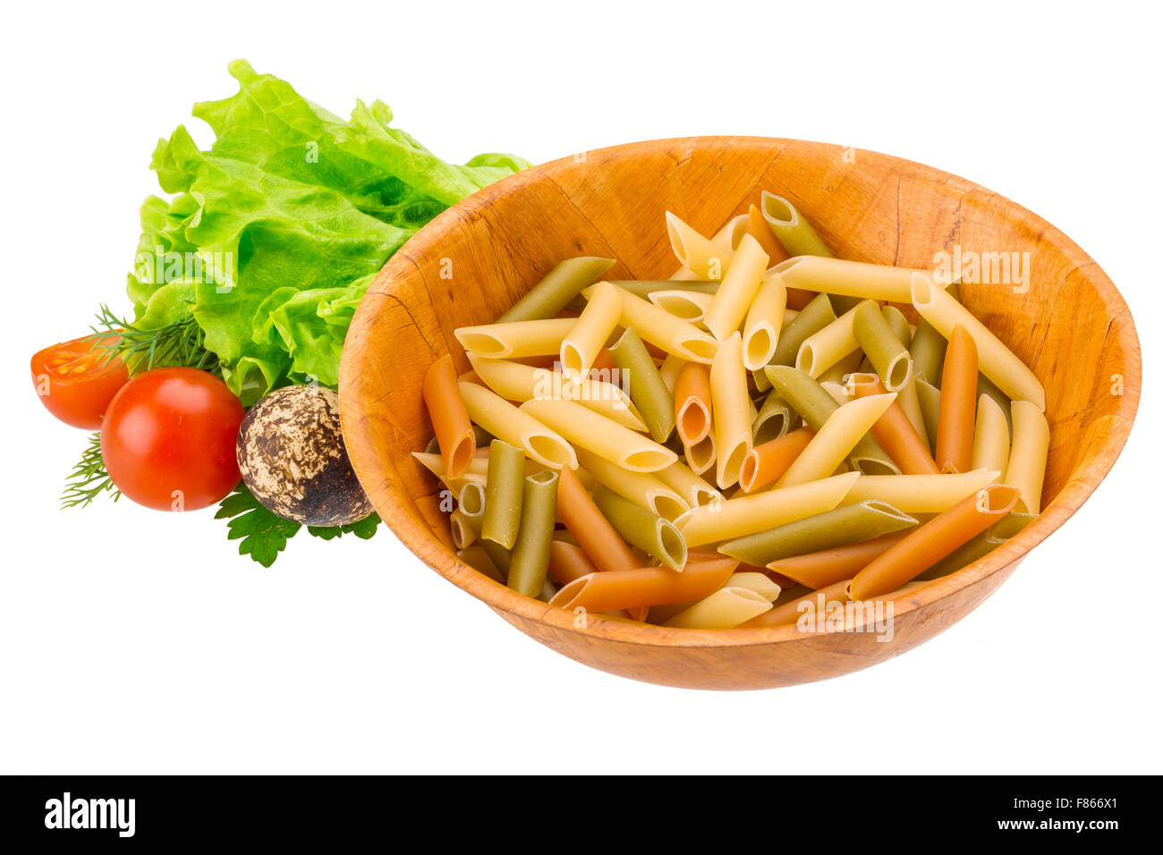 Raw pasta - macaroni Stock Photo - Alamy
