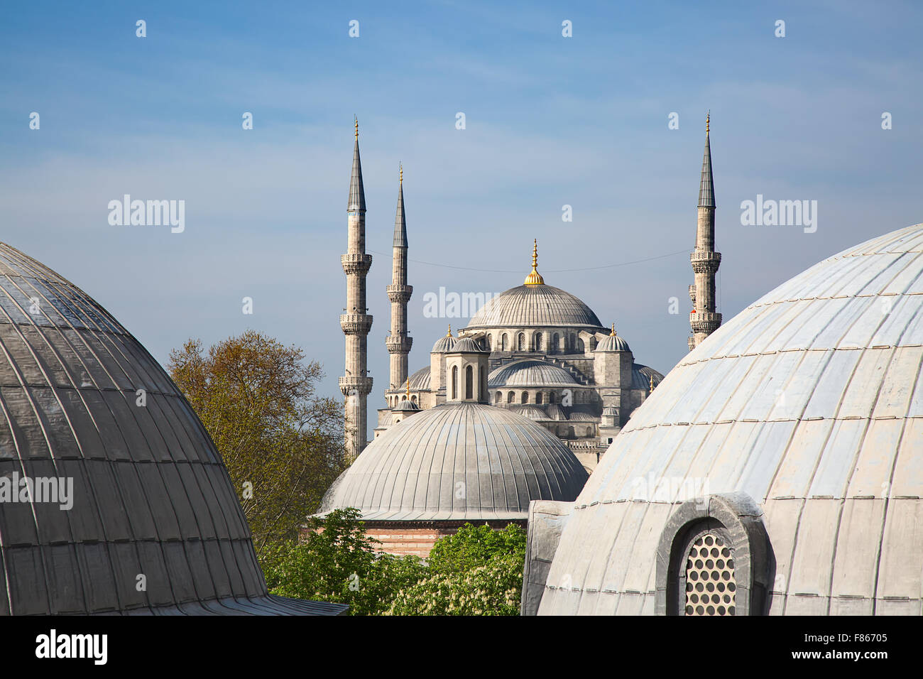 Famous "Blue mosque" in Istanbul, Turkey Stock Photo - Alamy