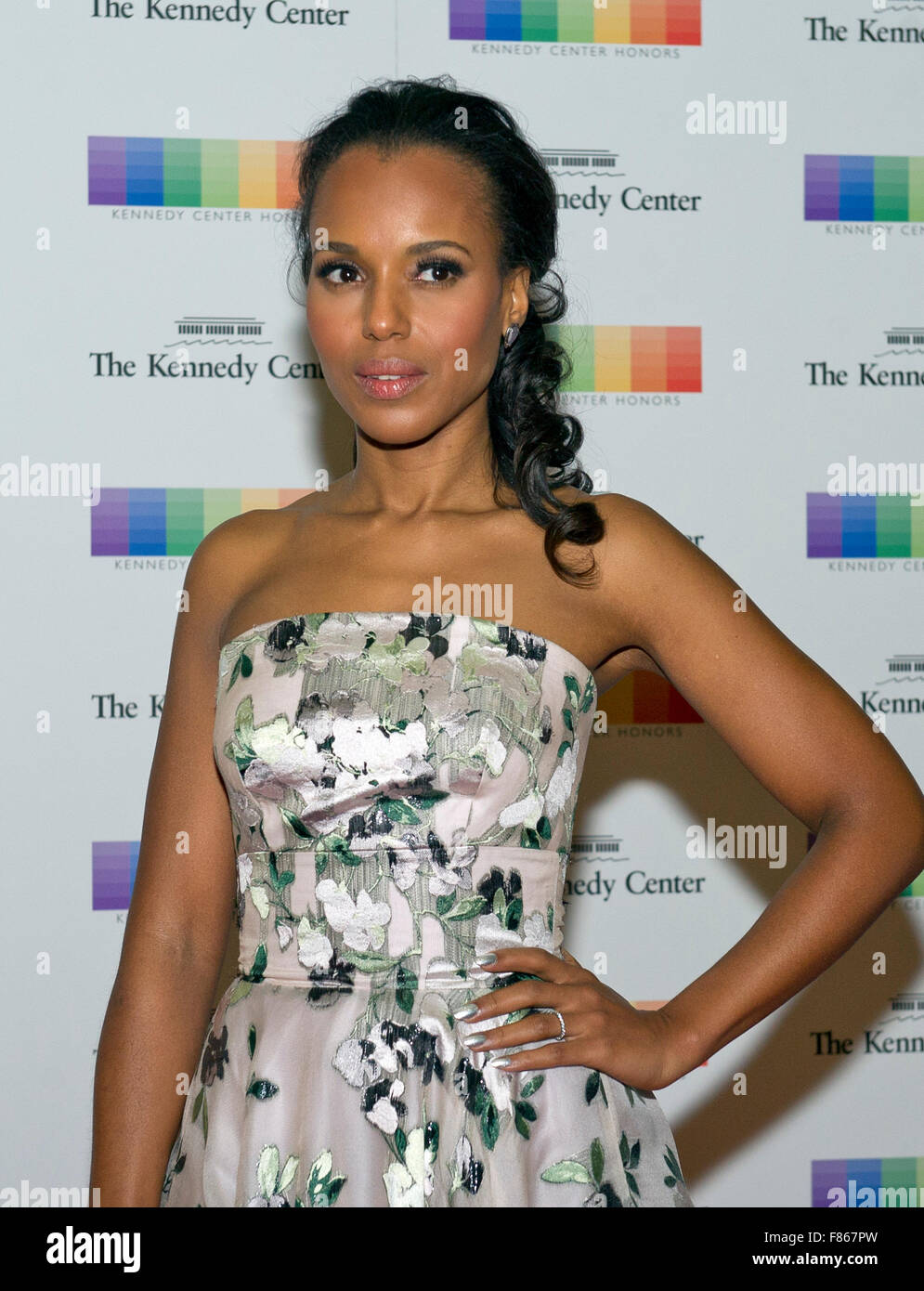 Kerry Washington arrives for the formal Artist's Dinner honoring the ...