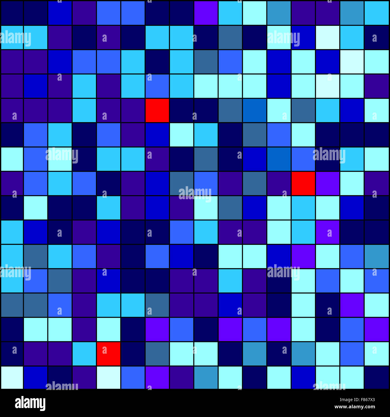 Abstract background with coloured squares Stock Photo - Alamy