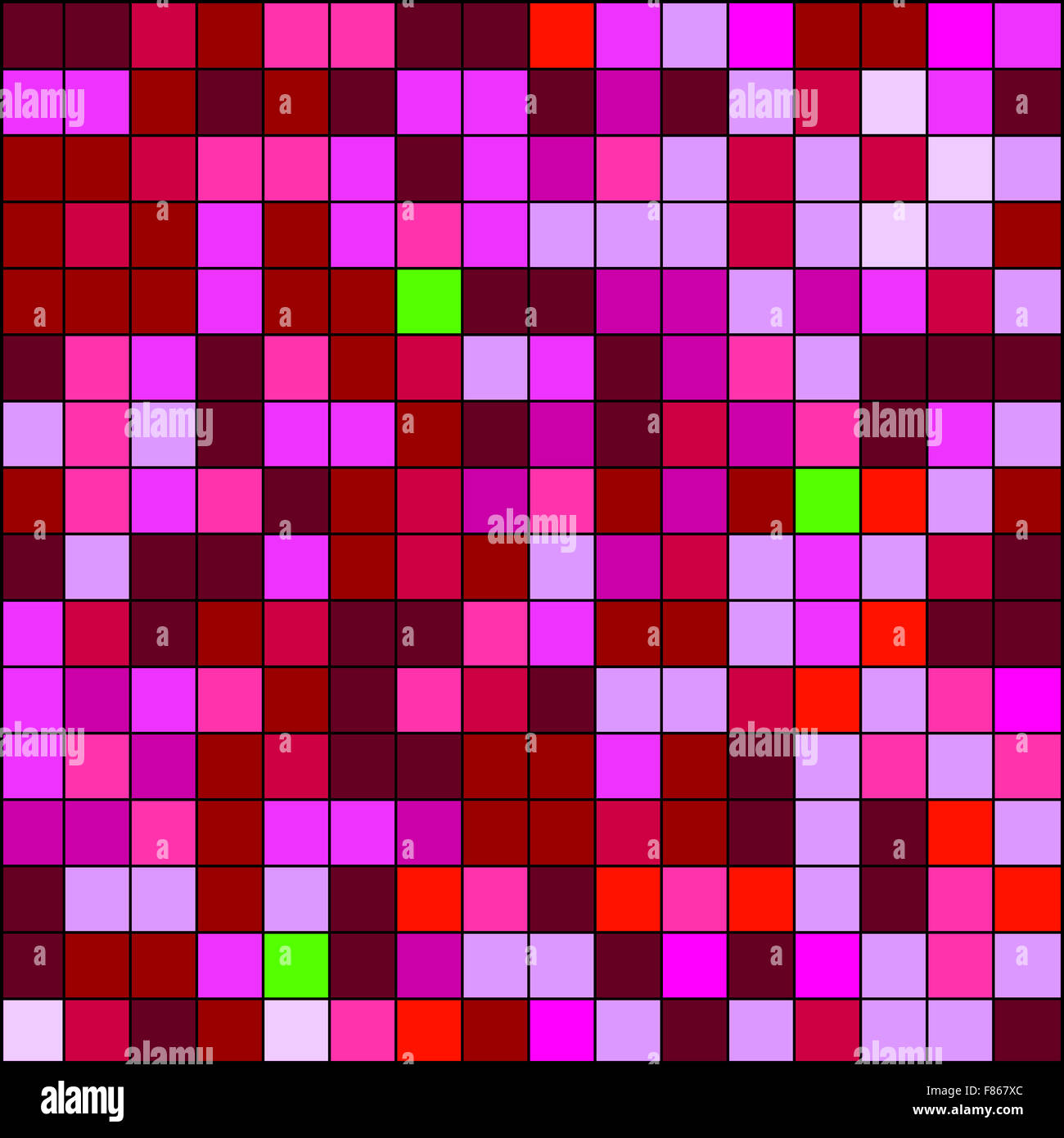 Abstract background with coloured squares Stock Photo - Alamy