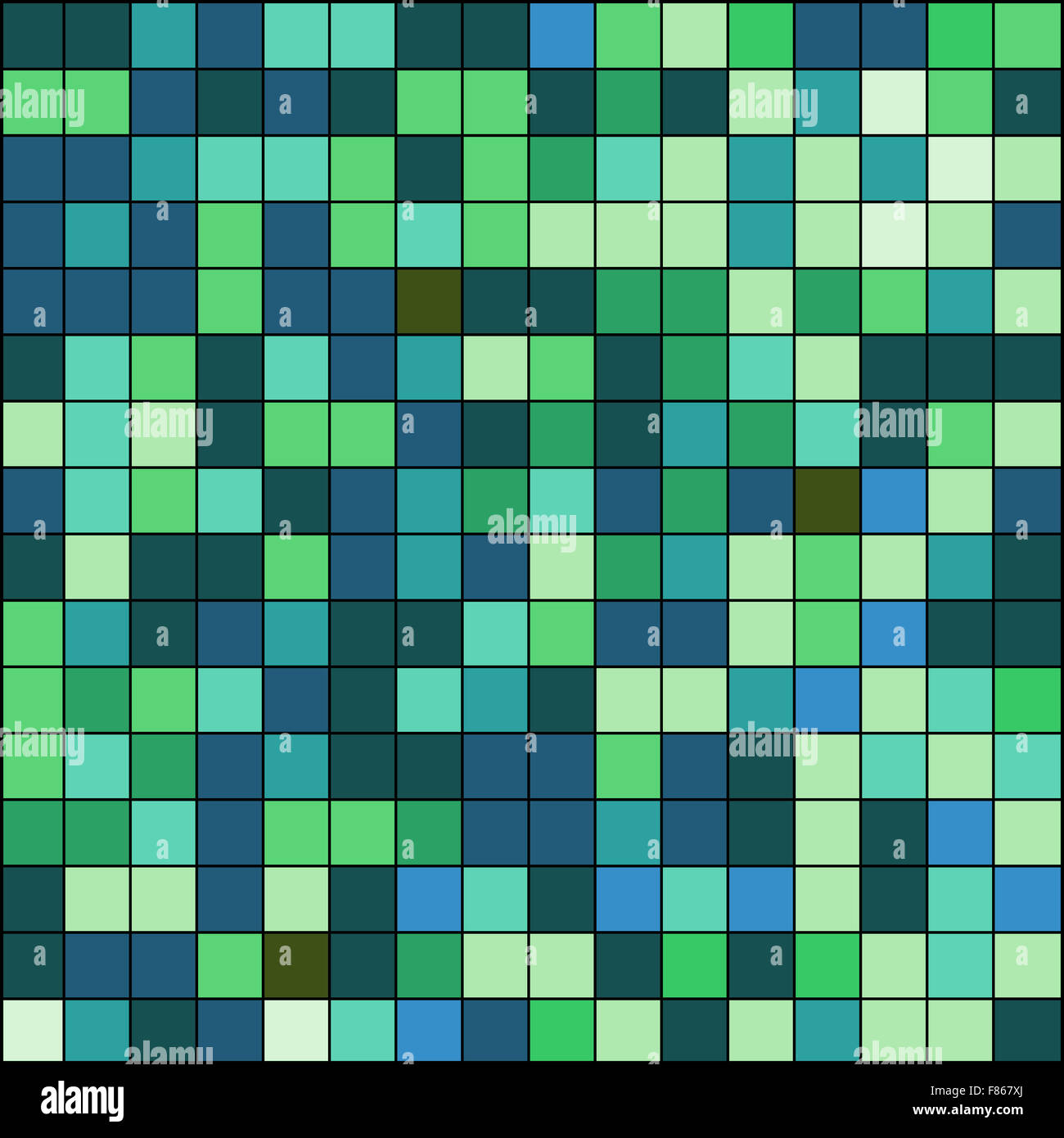 Abstract background with coloured squares Stock Photo - Alamy