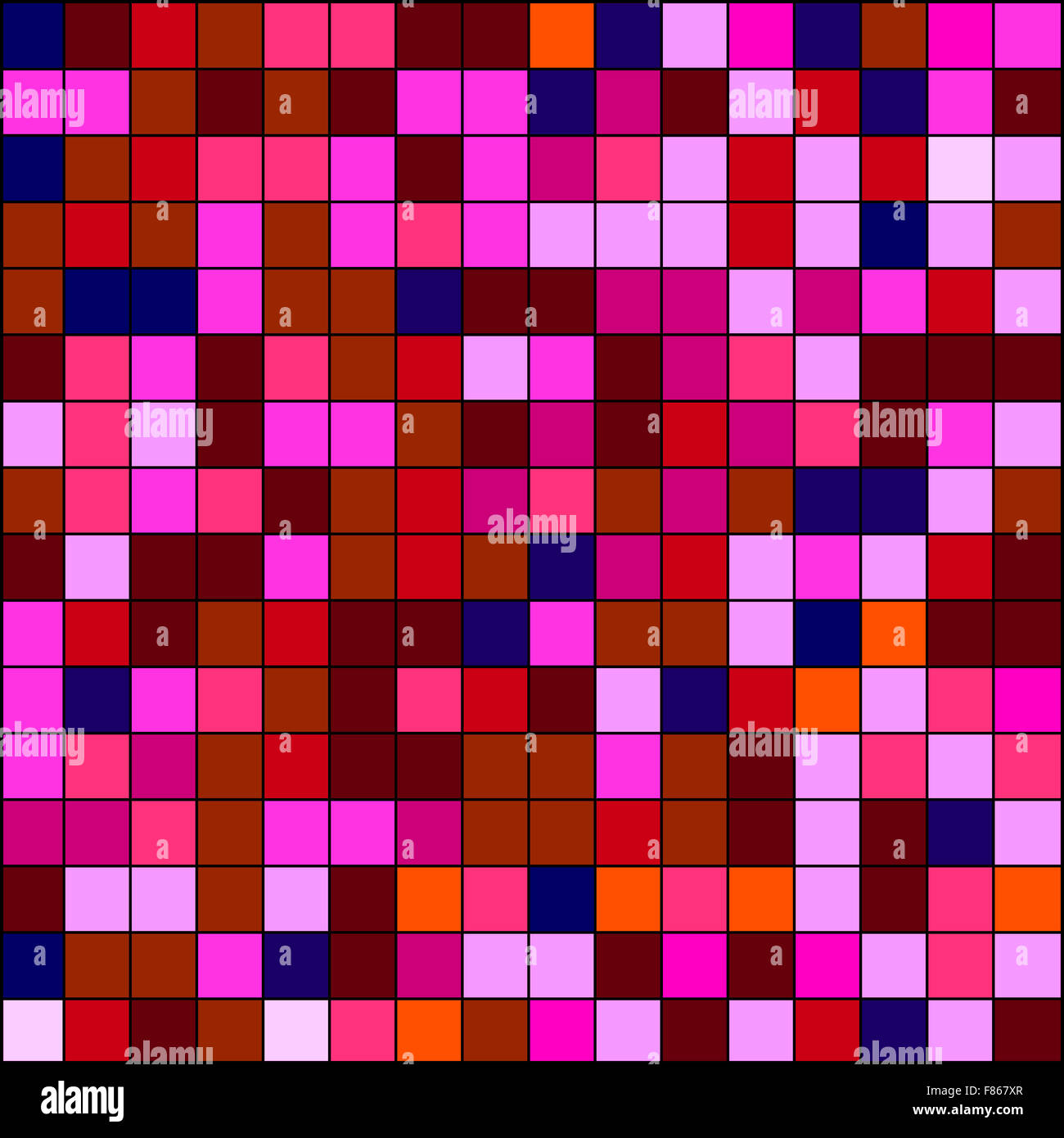 Coloured squares graphic hi-res stock photography and images - Alamy