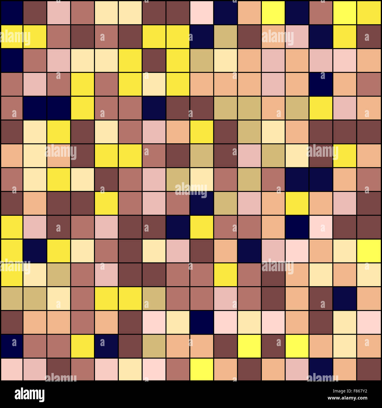 Abstract background with coloured squares Stock Photo - Alamy