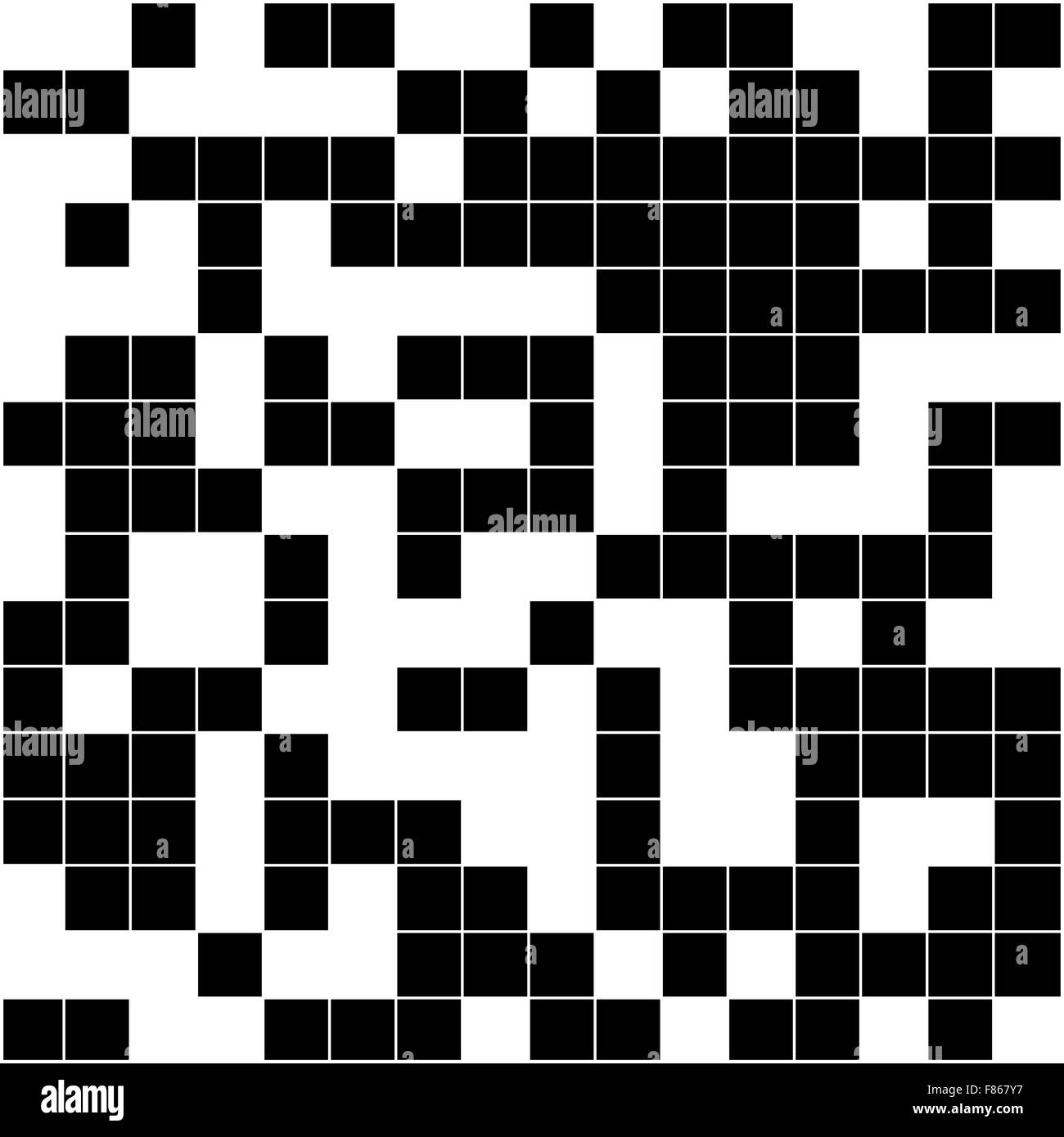 Abstract black and white mosaic background Stock Photo - Alamy