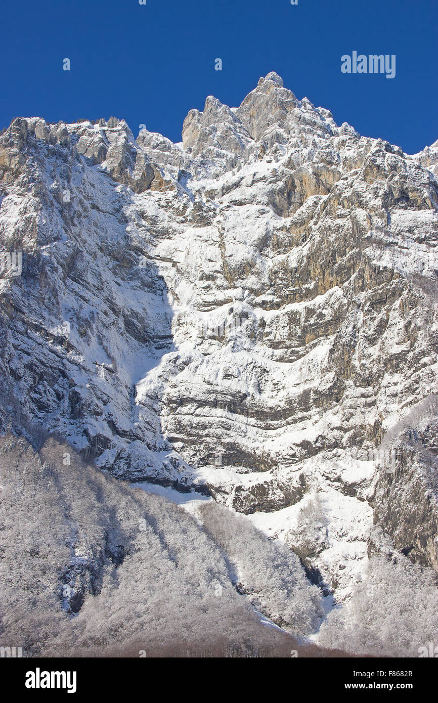 Winter in the swiss alps, Switzerland Stock Photo - Alamy